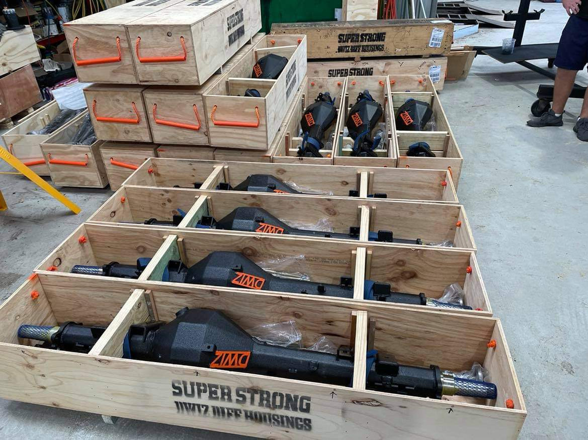 DWIZ Super Strong Front diff housing for Toyota Landcruiser 80/105 ser ...