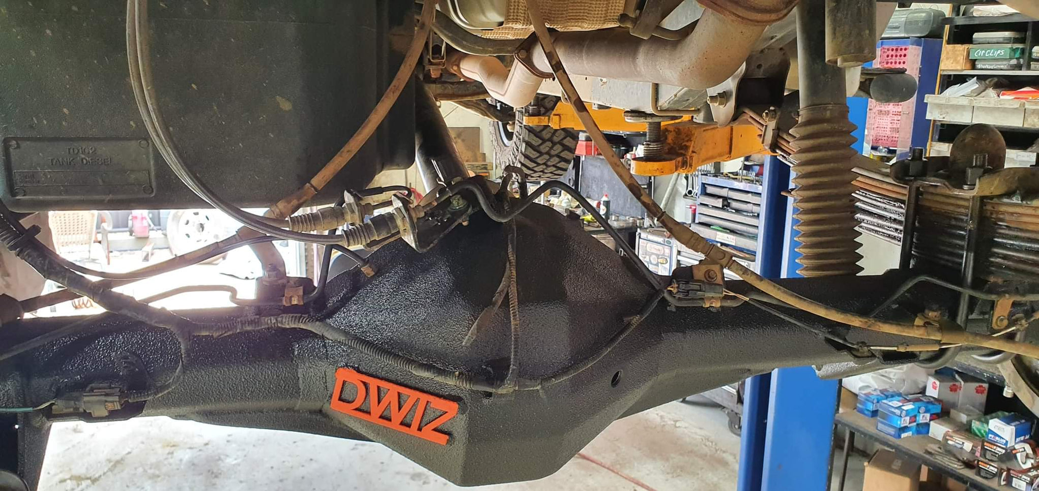 DWIZ Super Strong Rear diff housing for Ford Ranger/Bt-50 (2550kg ...